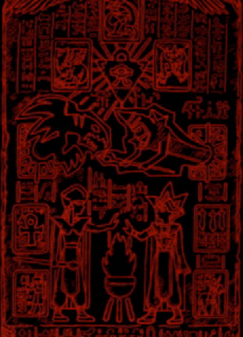 Red Hieroglyphs - Yu-Gi-Oh! Card Sleeves (70 PCS) – MillenniumSleeves